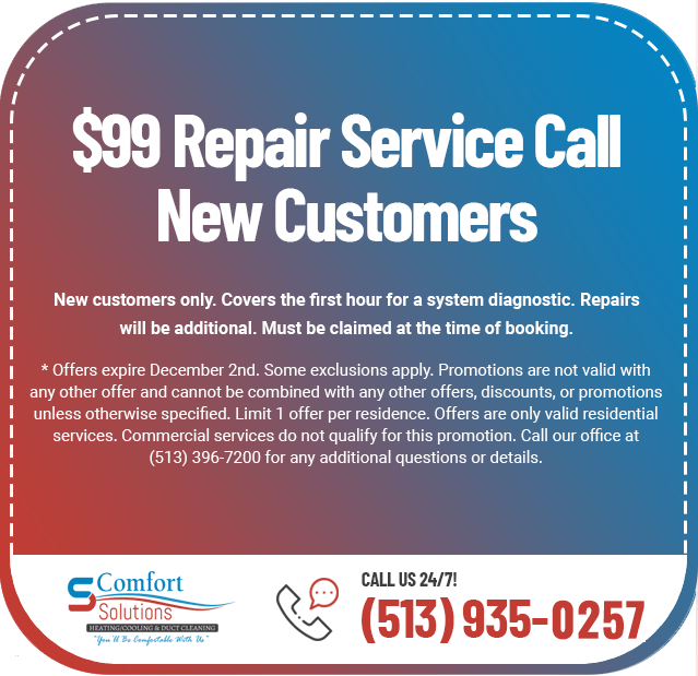 Promotions | Lebanon, OH | Comfort Solutions Heating & Cooling Promotions | Lebanon, OH | Comfort Solutions Heating & Cooling